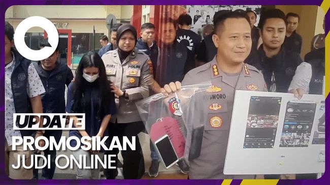 Promosikan Judi Online di Medsos, Model Seksi Bandung Ditangkap