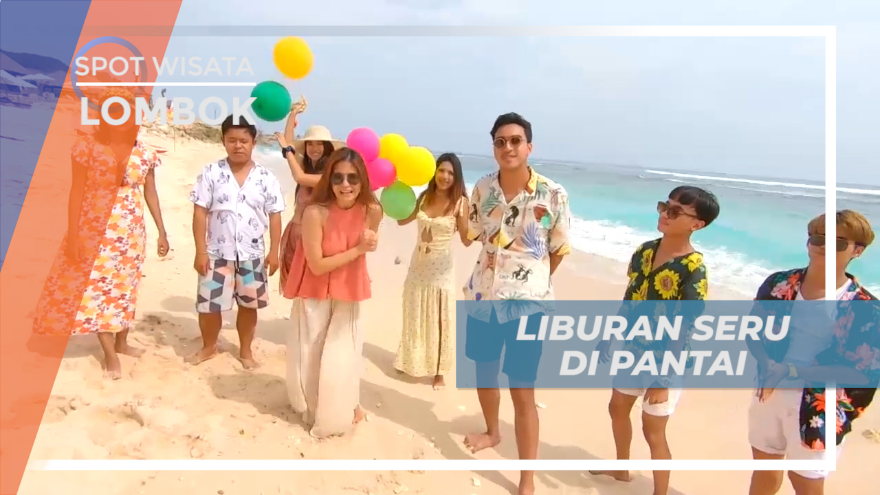Bermain Balon, Liburan Seru di Pantai Bali