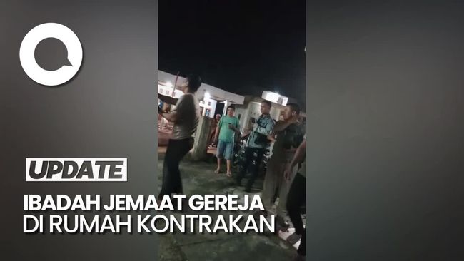 Heboh Ibadah Jemaat Gereja Di Padang Dibubarkan Pemilik Kontrakan