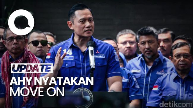 AHY Nyatakan Move On dan Beri Selamat untuk Anies-Cak Imin AHY Nyatakan Move On dan Beri Selamat untuk Anies-Cak Imin