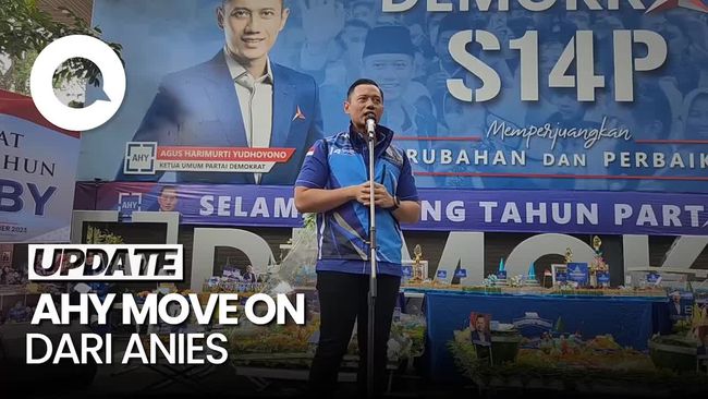 Pastikan Sudah Move On, AHY Ajak Kader Sambut Peluang Lain