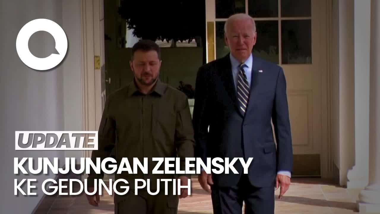 Zelensky Jadi Tamu di Gedung Putih, Bicara Bantuan Perang dengan Biden Zelensky Jadi Tamu di Gedung Putih, Bicara Bantuan Perang dengan Biden