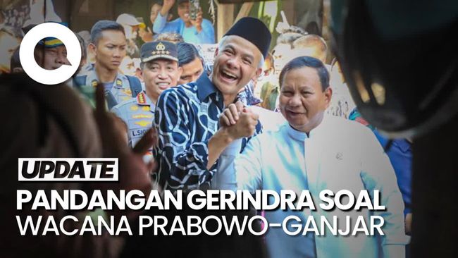 Gerindra soal Duet Prabowo-Ganjar: Tak Mungkin Ada Dua Capres Satu Koalisi