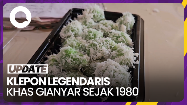 Eksistensi Klepon Legendaris Khas Gianyar Sejak 1980