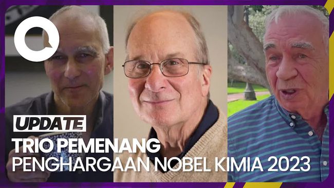 Trio Penemu Titik-titik Kuantum Raih Penghargaan Nobel Kimia 2023