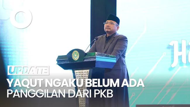 Mau Didisiplinkan PKB, Menag Yaqut Ngaku Belum Ada Panggilan Mau Didisiplinkan PKB, Menag Yaqut Ngaku Belum Ada Panggilan