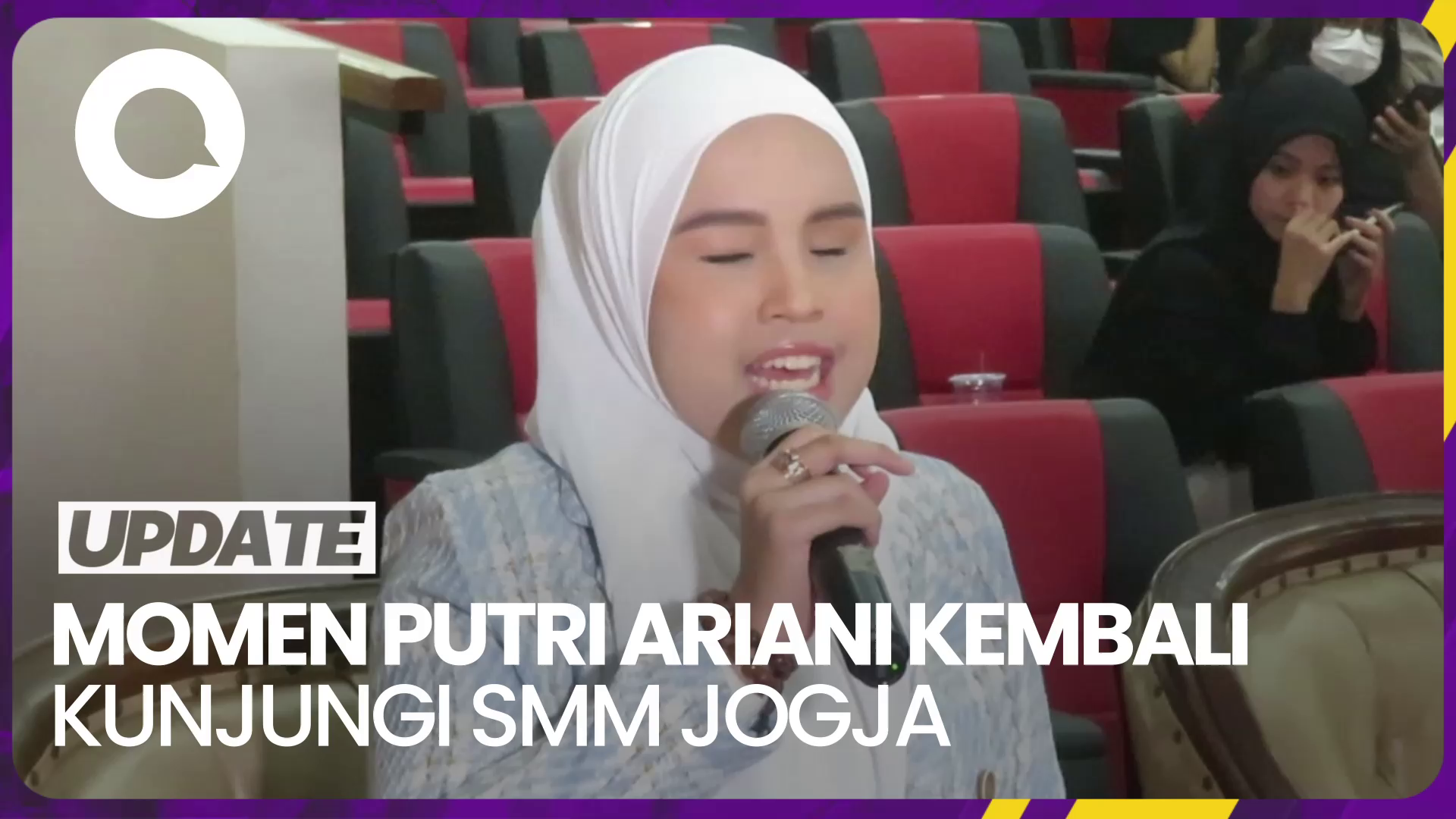 Tiba di RI, Putri Ariani Langsung Kunjungi Sekolahnya di Yogyakarta Tiba di RI, Putri Ariani Langsung Kunjungi Sekolahnya di Yogyakarta