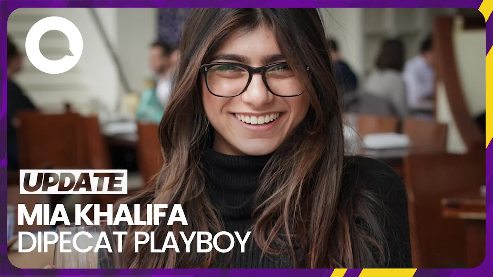 Mia Khalifa Dipecat Playboy Seusai Bela Palestina