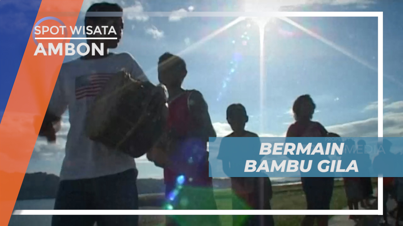Mengenal Bambu Gila, Permainan Tradisional Khas Maluku yang Unik, Ambon