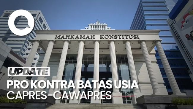 Mk Putuskan Gugatan Batas Usia Capres Cawapres Hari Ini