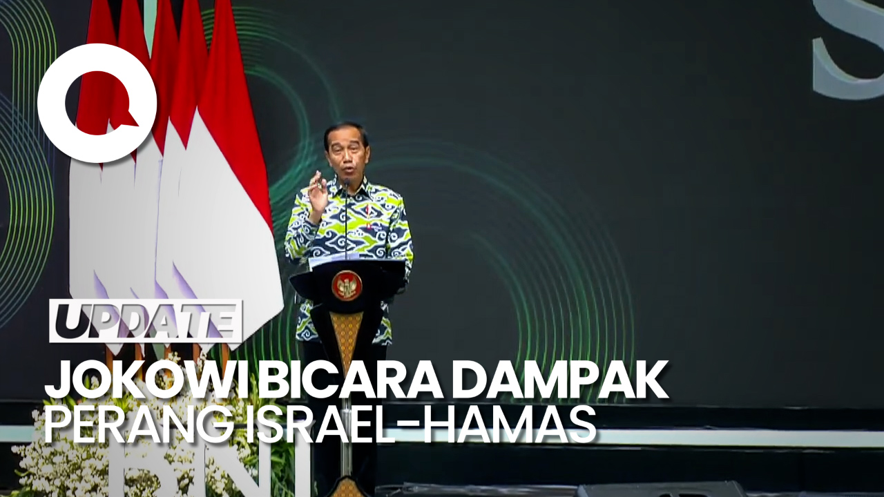 Jokowi Ungkap Perang Hamas-Israel Bisa Bikin Harga Minyak Dunia Naik Jokowi Ungkap Perang Hamas-Israel Bisa Bikin Harga Minyak Dunia Naik