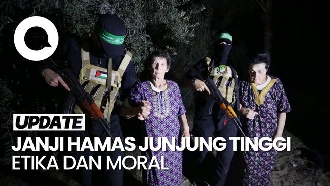 Pernyataan Hamas Setelah Membebaskan Sandera Wanita Lansia Israel Pernyataan Hamas Setelah Membebaskan Sandera Wanita Lansia Israel