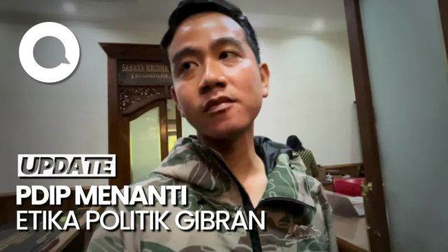 PDIP Minta Gibran Kembalikan KTA: Kita Tunggu Etika Politiknya