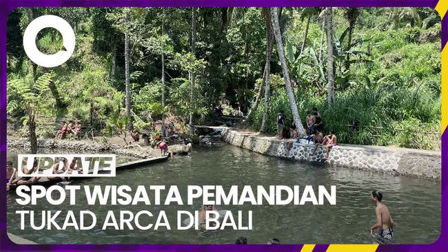 Intip Hidden Gem Wisata Pemandian Tukad Arca di Bali