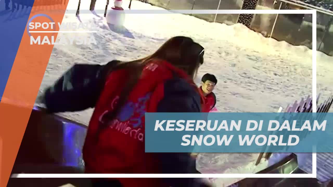 Terlarut Dalam Keseruan Bermain di Snow World Malaysia