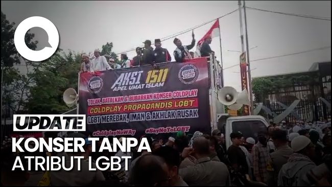 Kapolda Metro Pastikan Tak Ada Atribut LGBT di Konser Coldplay