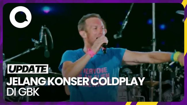 Prediksi Setlist Konser Coldplay di GBK Hari Ini