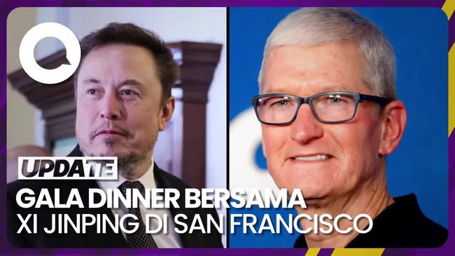 Tim Cook-Elon Musk Diundang Makan Malam Bareng Xi Jinping