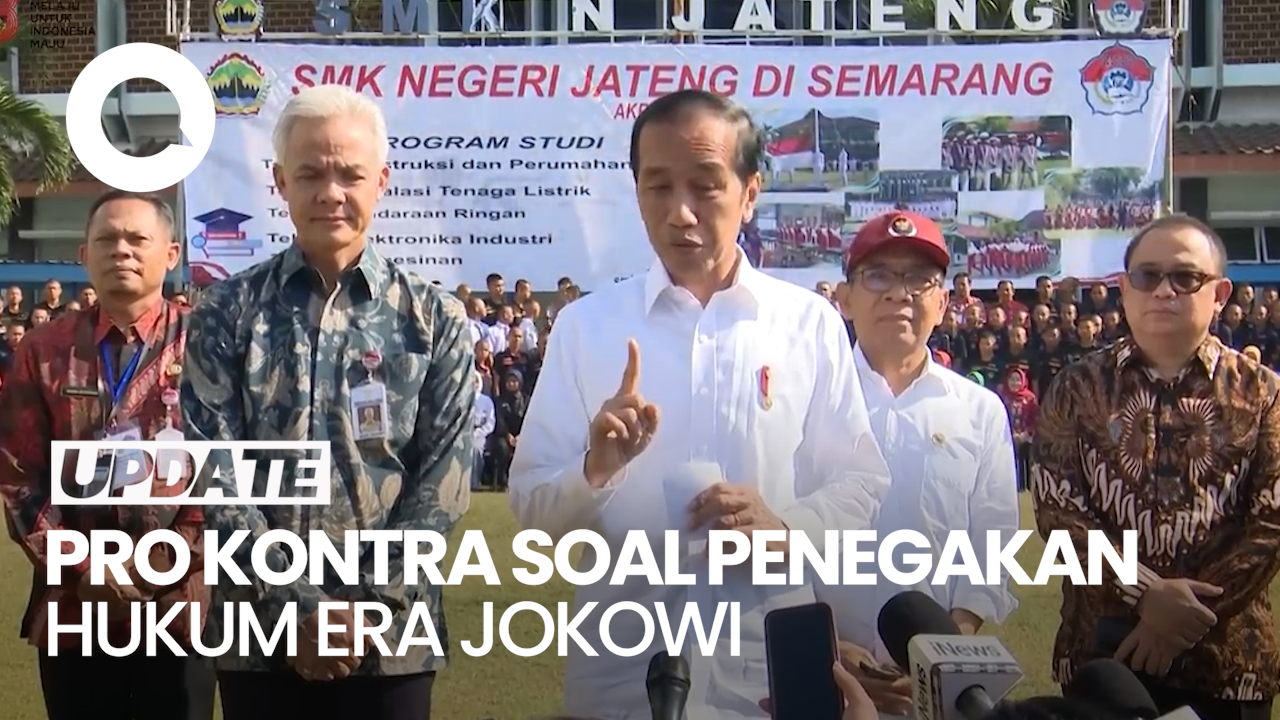 Ganjar Beri Nilai 5 Penegakan Hukum Era Jokowi Kini Jadi Perdebatan
