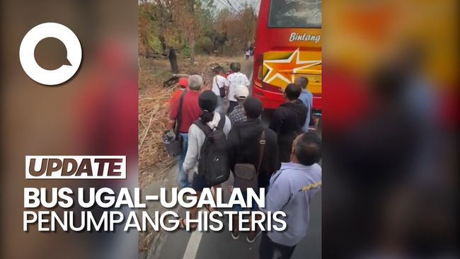 Heboh Bus di Lamongan: Ugal-ugalan Berujung Sopir Nyaris Baku Hantam