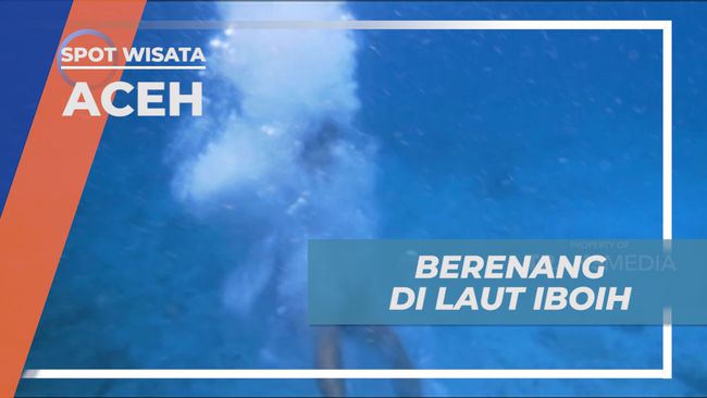 Seru-seruan Habiskan Waktu Berenang di Laut Iboih, Aceh