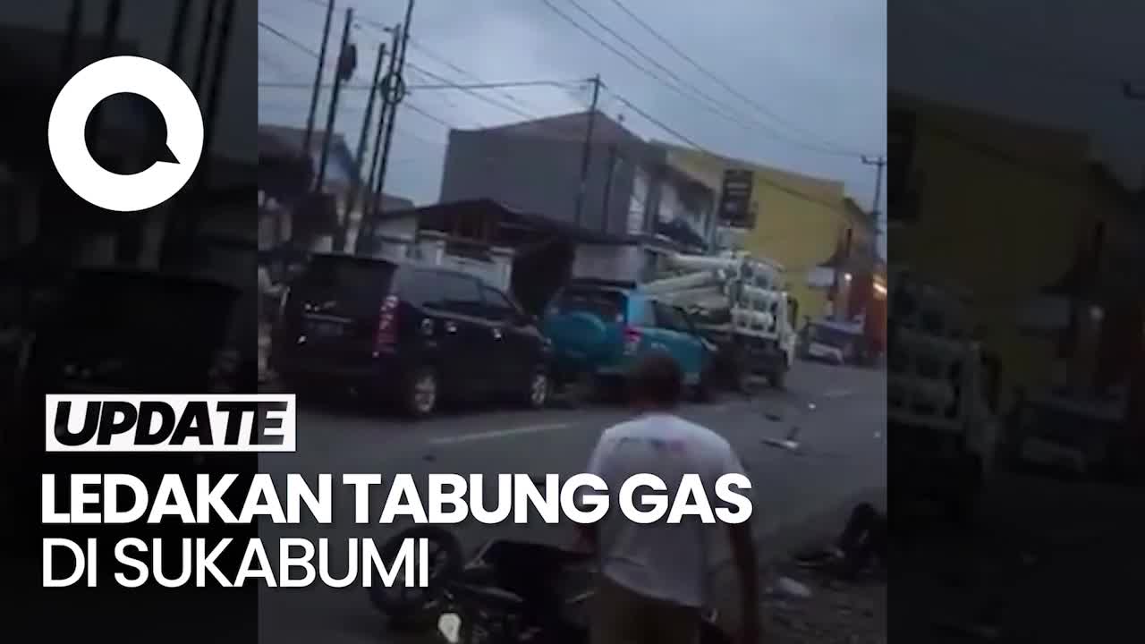 Tabung Gas di Atas Truk Meledak di Sukabumi, 2 Orang Tewas Tabung Gas di Atas Truk Meledak di Sukabumi, 2 Orang Tewas