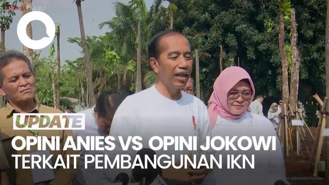 Anies Sebut IKN Bikin Ketimpangan Baru, Ini Jawaban Jokowi