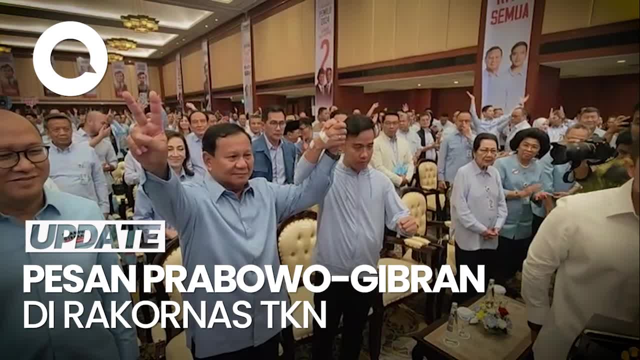 TKN Ungkap Pesan Prabowo-Gibran: Jangan Jelek-jelekkan Paslon Lain