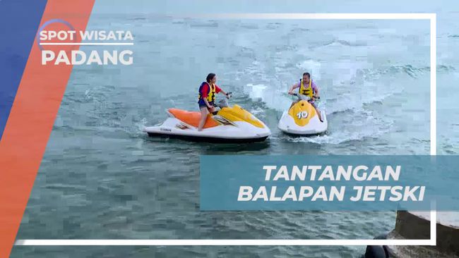 Tantangan Seru Adu Kecepatan Dengan Balap Jetski, Padang