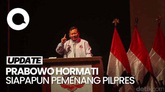 Prabowo: Siapapun yang Menang Nanti, Saya Akan Hormat Prabowo: Siapapun yang Menang Nanti, Saya Akan Hormat