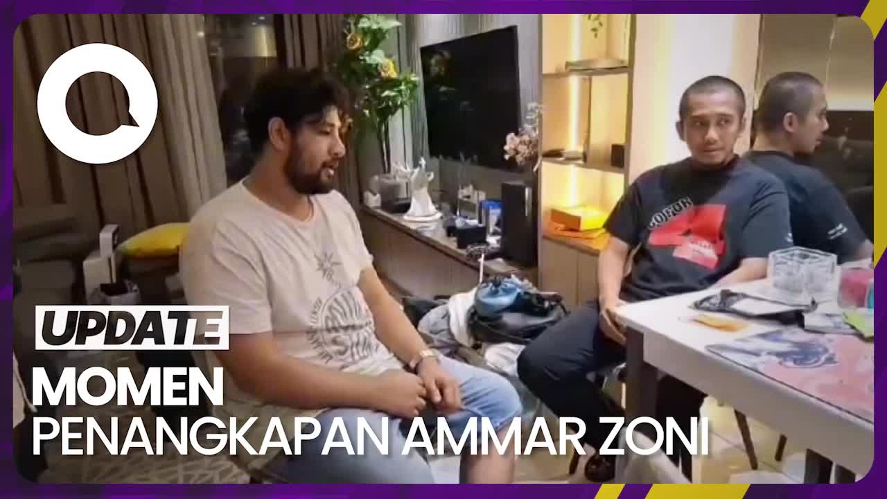 Detik-detik Penangkapan Ammar Zoni Gegara Narkoba Detik-detik Penangkapan Ammar Zoni Gegara Narkoba