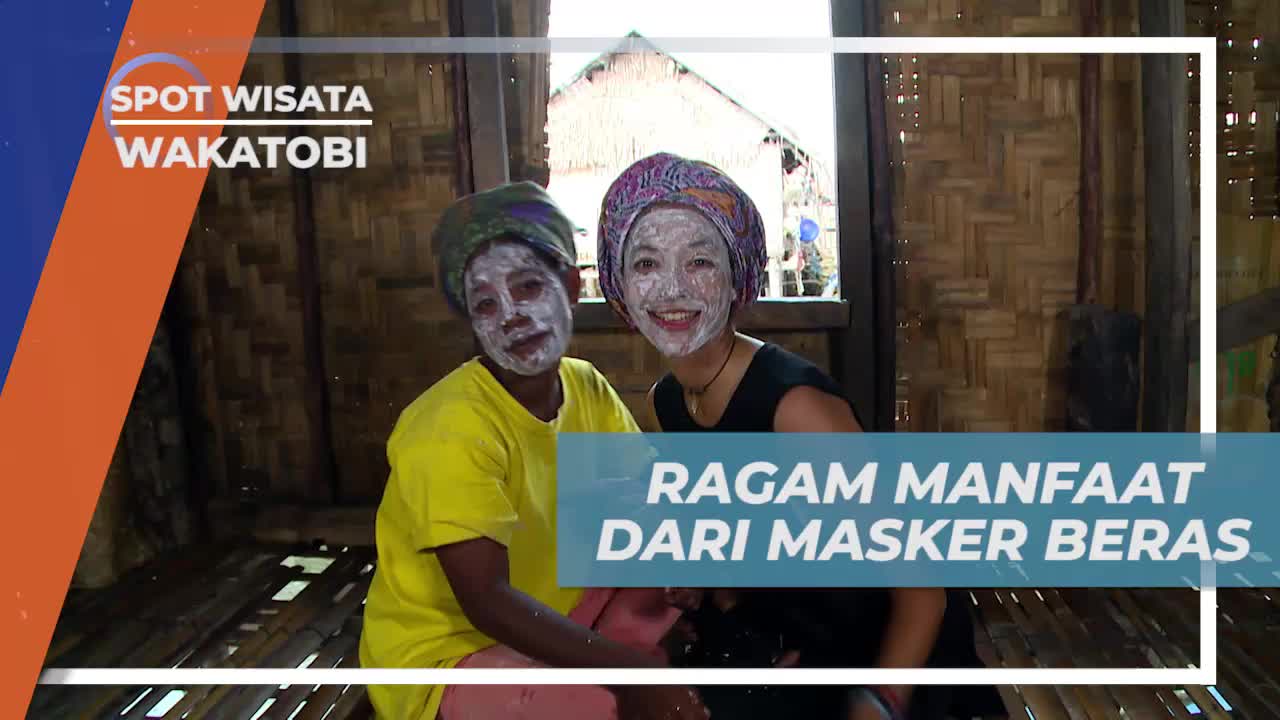 Mengenal Manfaat Masker Beras Suku Bajo Wakatobi