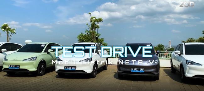 TEST DRIVE MOBIL NETA V JAKARTA-SEMARANG