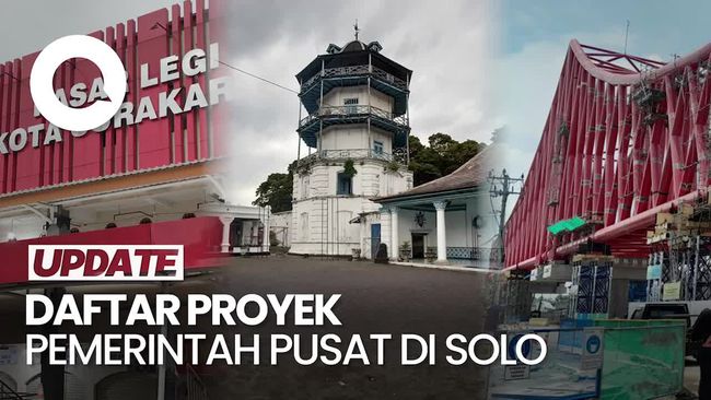 Sederet Proyek Pemerintah Pusat di Solo yang Disinggung Cak Imin