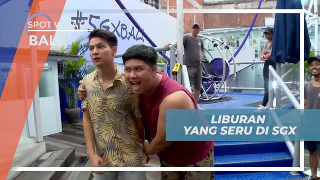 Sensasi Menegangkan Bermain Wahana 5GX di Kuta Bali