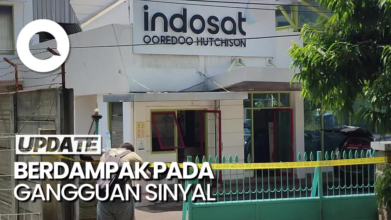 Kebakaran Ruangan di Gedung pemancar Indosat Semarang
