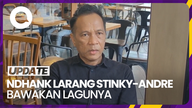 Ndhank Larang Stinky dan Andre Taulany Bawakan 2 Lagu Ciptaannya
