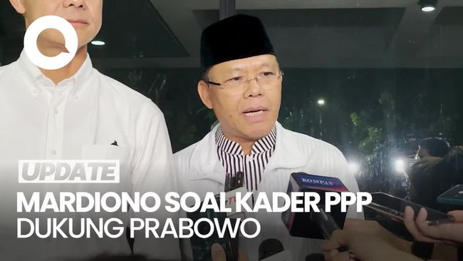 Ada Kader PPP Dukung Prabowo, Mardiono: Bagian dari Penyusupan Ada Kader PPP Dukung Prabowo, Mardiono: Bagian dari Penyusupan