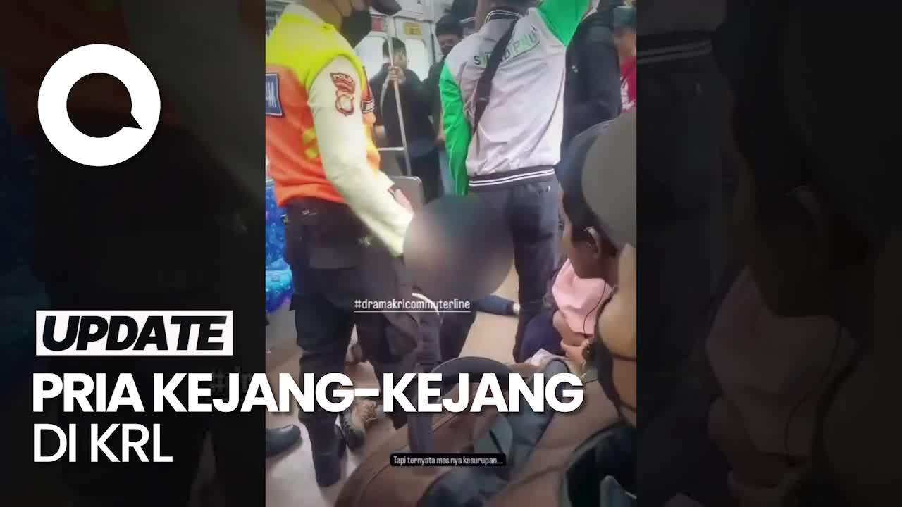 Viral Penumpang KRL Disebut Kesurupan, Begini Faktanya