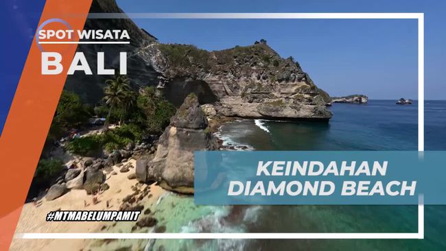 Diamond Beach Bali, Keindahan Pantai di Pulau Dewata Dengan Hamparan ...
