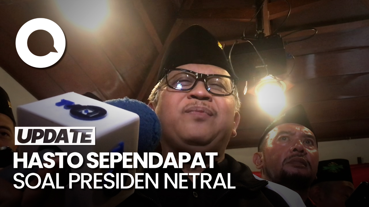JK Ingatkan Presiden Netral, Hasto: Kami Yakin Didengar Pak Jokowi JK Ingatkan Presiden Netral, Hasto: Kami Yakin Didengar Pak Jokowi