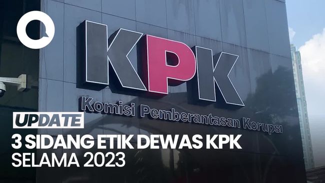 Dewas KPK Gelar 3 Sidang Etik Selama 2023, Salah Satunya Firli Bahuri