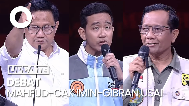Pernyataan Penutup Mahfud-Cak Imin-Gibran Akhiri Debat Keempat Pilpres