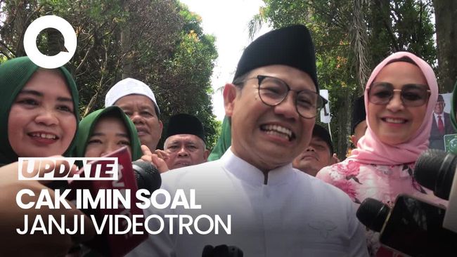 Canda Cak Imin Tagih Janji Videotron ke Netizen