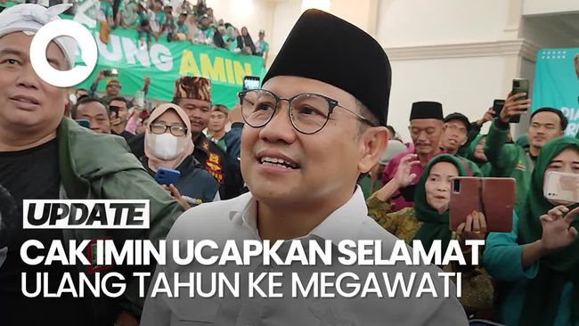 Cak Imin: Selamat Ulang Tahun Bu Mega, Saya Kagum dan Hormat Cak Imin: Selamat Ulang Tahun Bu Mega, Saya Kagum dan Hormat