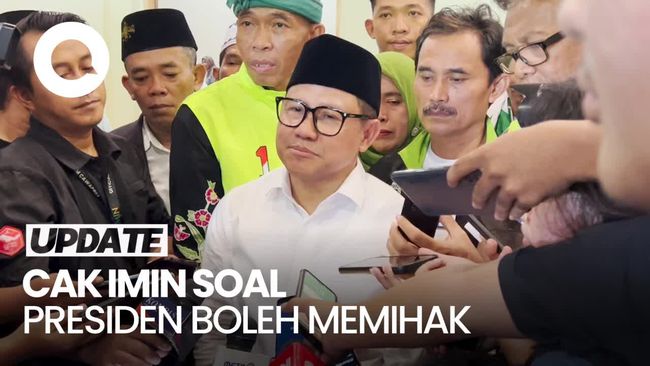 Cak Imin soal Presiden Boleh Memihak: Pak Jokowi Tolong Belajar dari SBY