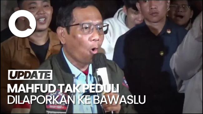 Dilaporkan ke Bawaslu Terkait Gibran, Mahfud Md: Saya Nggak Peduli