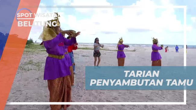 Sambutan Ramah Dengan Tarian Tradisional Khas di Belitung