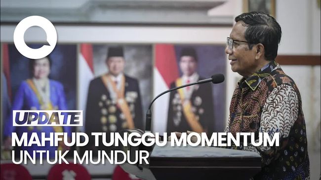 Alasan Mahfud Md Baru Serahkan Surat Pengunduran Diri Hari Ini