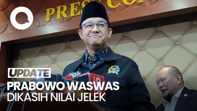 Respons Anies soal Prabowo Waswas Dikasih Nilai Jelek di Debat Respons Anies soal Prabowo Waswas Dikasih Nilai Jelek di Debat